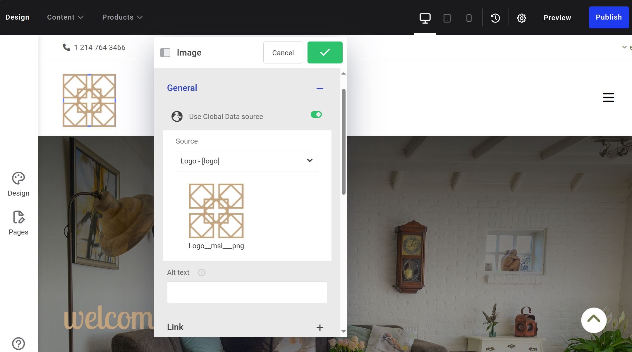How to add a customer logo via Global Data – Mono Help Center